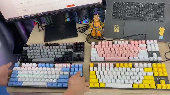 Bàn phím cơ gaming K80 PRO Blue switch bản CAO CẤP 2022 led RGB, Bàn ...