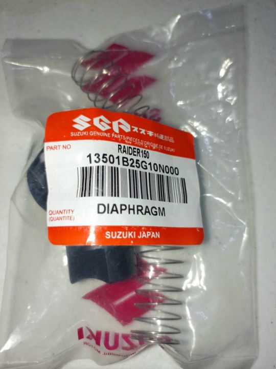 Suzuki genuine Diaphragm set for(Raider 150)made in Japan | Lazada PH