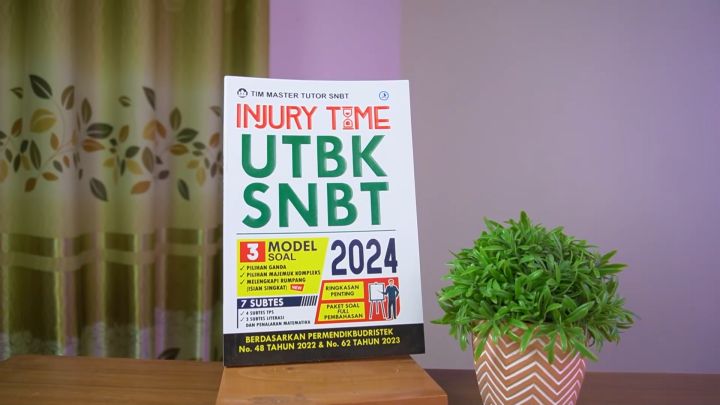 Buku UTBK SNBT 2024 / Injury Time UTBK SNBT 2024 | Lazada Indonesia