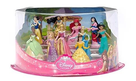 พร้อมส่ง Deluxe Disney Princess Figurine Playset (10 Pc.) Including ...