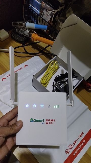 Smart bro Prepaid Home Wifi with External Antenna -Free Smart Sim ...