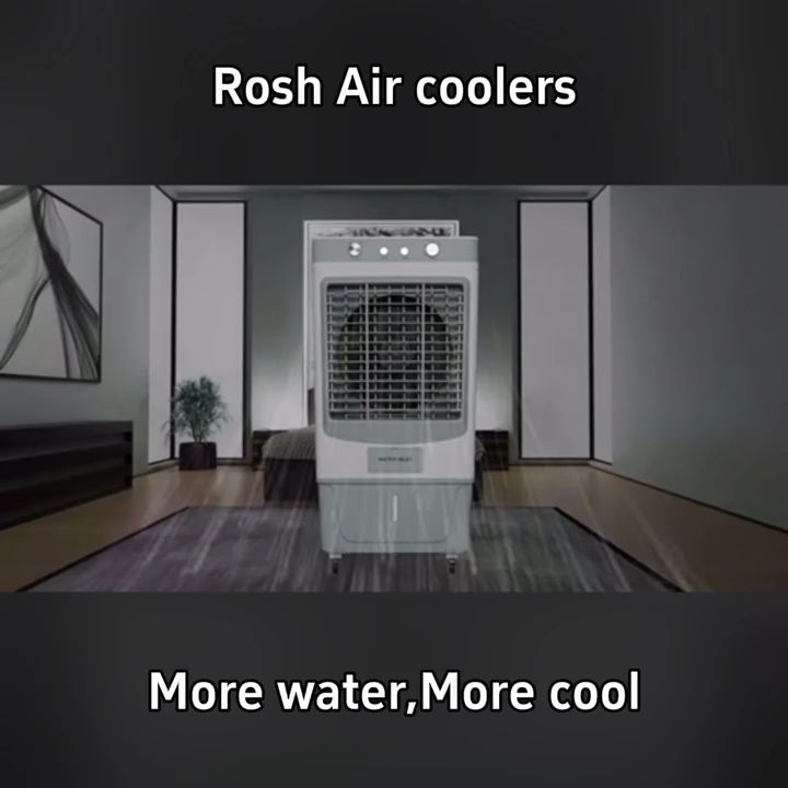 35L/45L/60L พัดลมไอเย็น พัดลมไอน้ำเย็น พัดลมไอน้ำขนาดใหญ่ พัดลมไอระเหยเคลื่อนที่ ระบายความร้อน ...