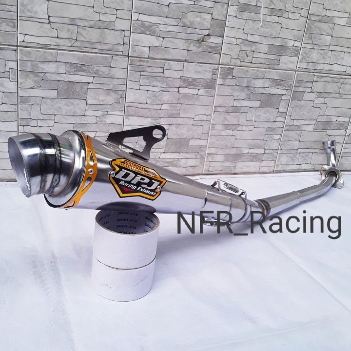 Knalpot Dpj Racing Supra Jupiter Revo Karisma Vega Shogun Astrea Grand Blade Kaze Crypton Prima ...