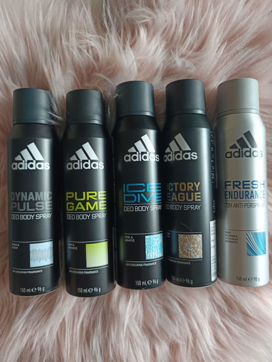 Adidas deo body spray สเปรย์ระงับกลิ่นกายขนาด 150 ml | Lazada.co.th