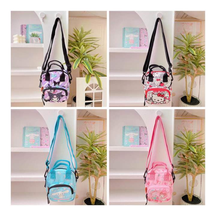 Sanrio Crossbody Bag Shoulder Bag Available in: Kuromi/Cinnamoroll ...