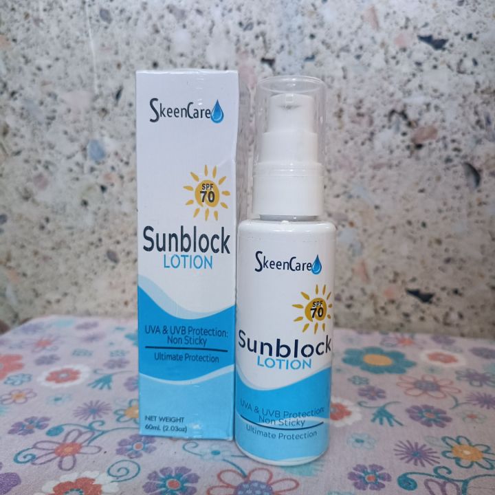 SkeenCare Sunblock Lotion Extra Protect spf70 60ml | Lazada PH