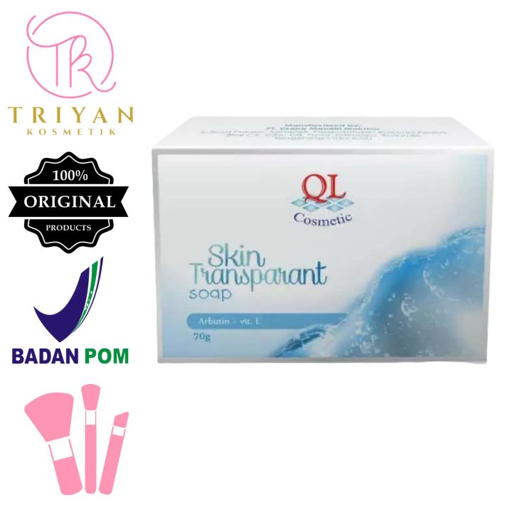 Sabun Muka QL Skin Transparan Soap 70gr | Lazada Indonesia