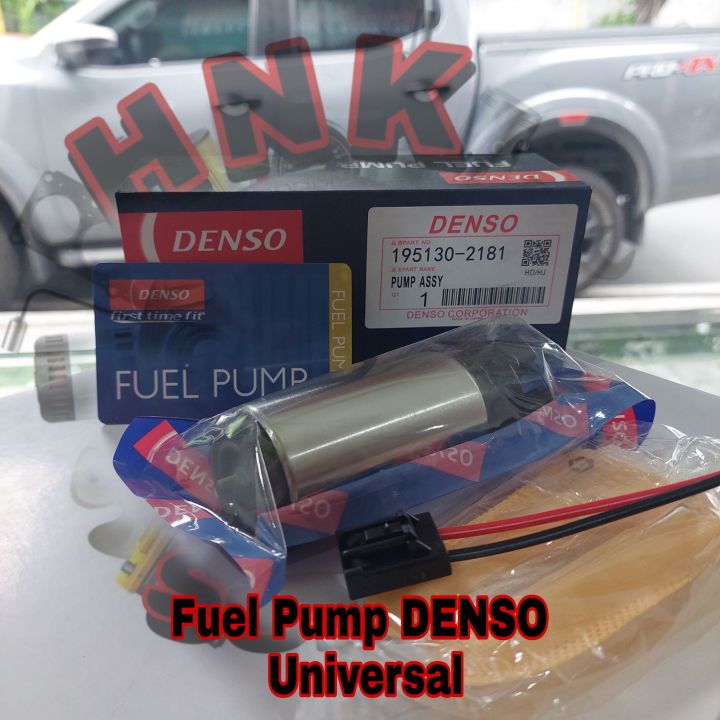 DENSO FUEL PUMP UNIVERSAL W/ SOCKET AND FILTER | Lazada PH
