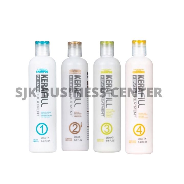 KERAFILL KERATIN TREATMENT (NUMBER 1, 2 ,3, 4) 角蛋白护理 RAWATAN KERATIN ...