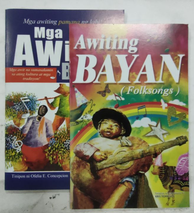 Mga Awiting Bayan, Small book (32pages) | Lazada PH