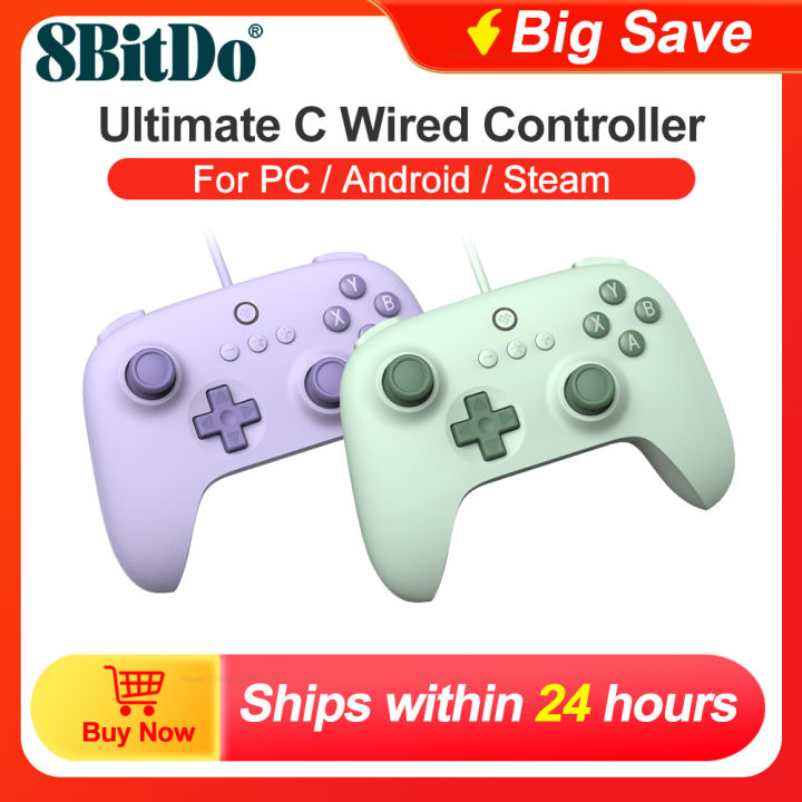 8Bitdo Ultimate C Wired Controller PC Gamepad Joystick Compatible with ...