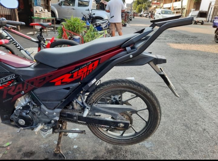 RAIDER 150 FI HEAVY DUTY BRACKET V3 J.COM HRV BRACKET FOR TOP BOX ...