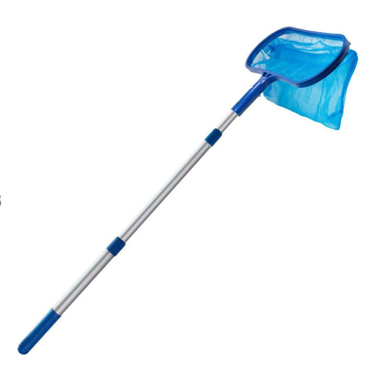 Telescopic Pool Skimmer Net for Easy Removal of Leaves and Debris from ...