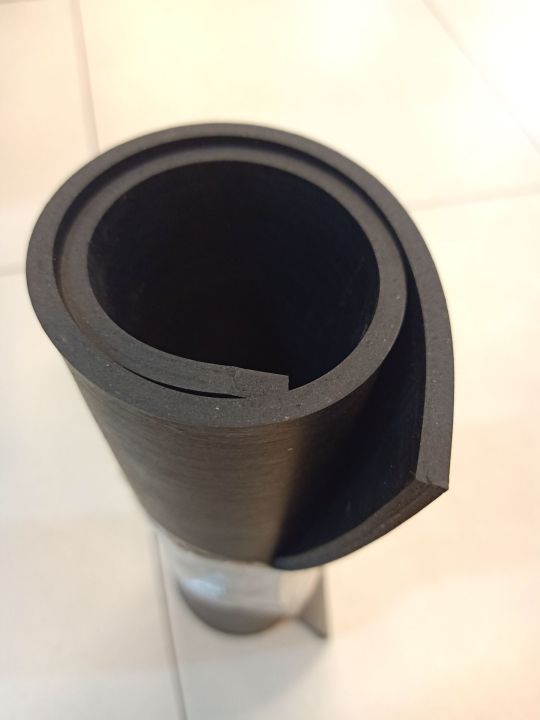 karet lembaran hitam 5mm lebar 20cm panjang 50cm karet bantalan ...