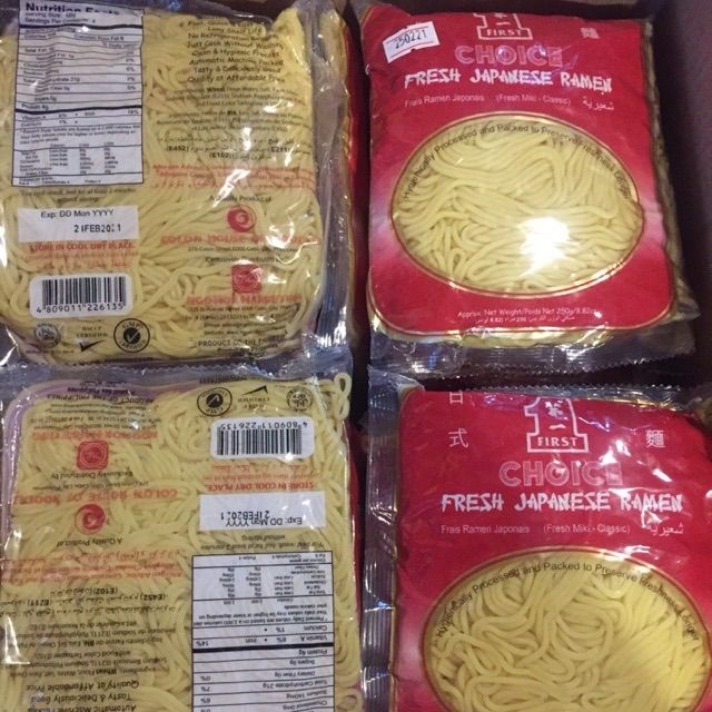 First choice Fresh Japanese Ramen 250g | Lazada PH