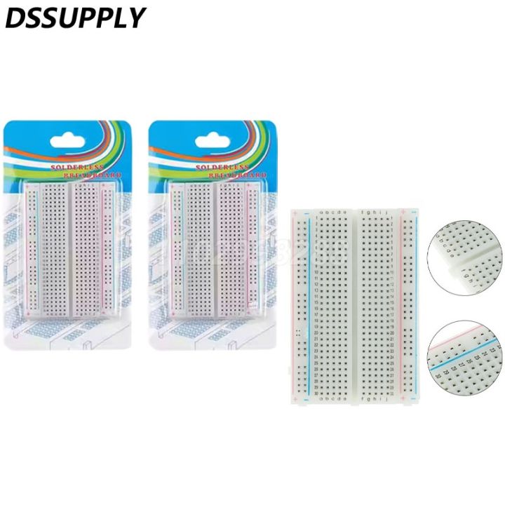 1PCS New 400 Tie Points Solderless PCB Breadboard DIY Bread Board Mini ...