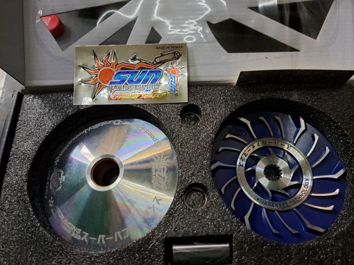 sun racing pulley set mio i 125/ soul i 125 | Lazada PH