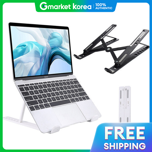 OMT | Portable Foldable Laptop Stand, 7-Level Angle and Height ...