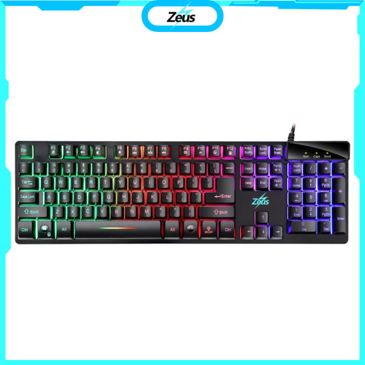 Zeus K003 ( Darth Vader ) Real RGB Mechanical Gaming Keyboard | Lazada PH