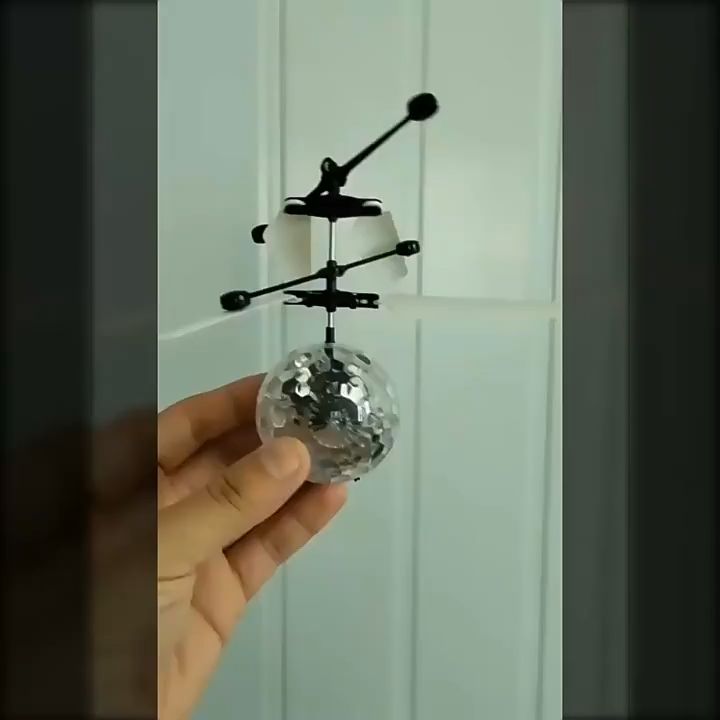 Flying Ball Drone Helicopter Led Lighting Mini flyer for Kids Children ...