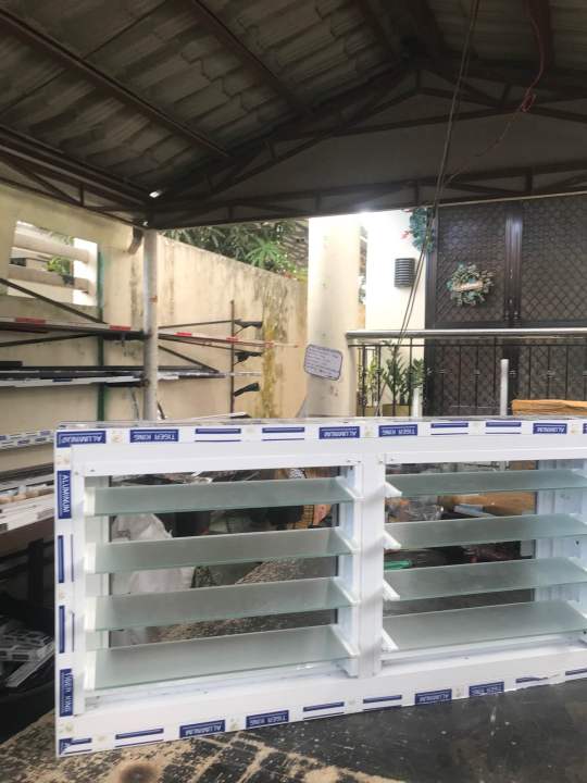 H-60cm X 100cm-W Aluminum Jalouplus window 8blades | Lazada PH