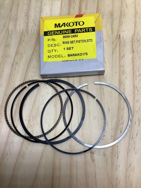 BARAKO PISTON RING MAKOTO STANDARD | Lazada PH