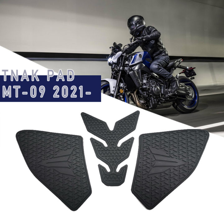 MT 09 SP New Motorcycle Non-slip Side Fuel Tank Stickers Waterproof Pad ...