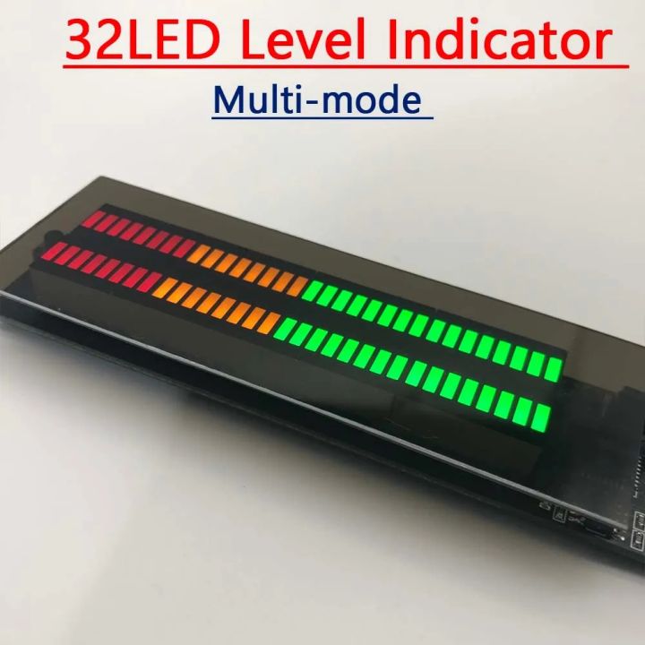 Car Modified Level Light Multi-mode 32 LED Music Spectrum Display ...