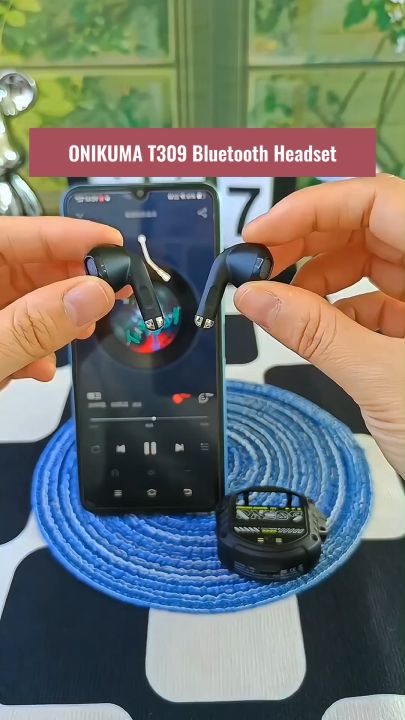 Onikuma T309 TWS Wireless Bluetooth Earphones Wireless Mecha Inva ...