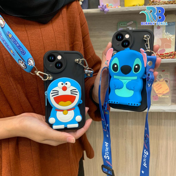 BB Case Dompet Karakter case oval Casing hp untuk INFINIX SMART 5 6 7 ...