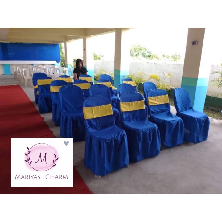 Monoblock Chair Cover | Standard Size: Good for all Events CATERING ...
