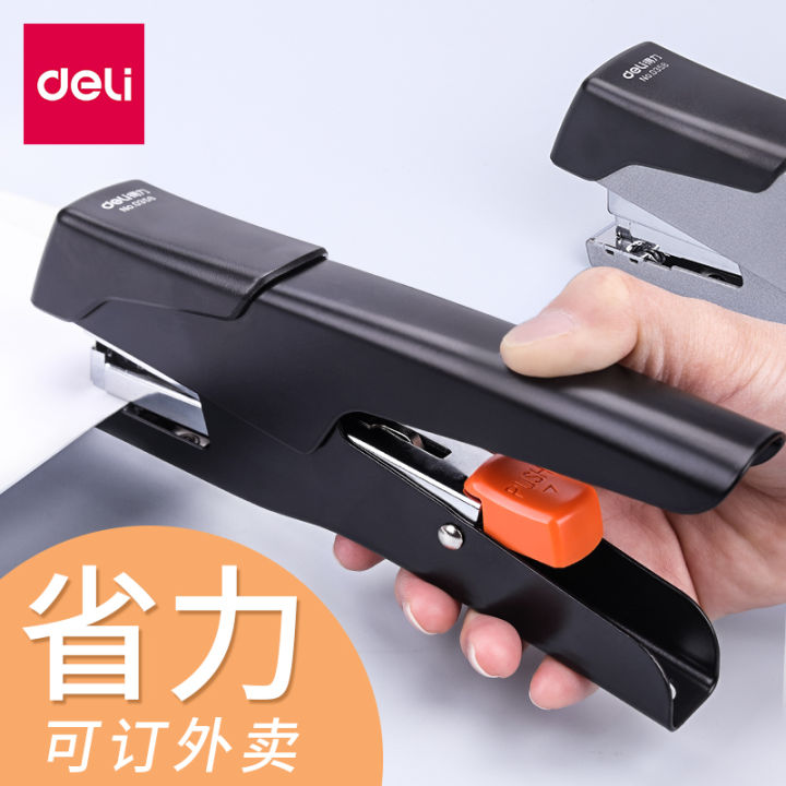 Deli Hand-Held Stapler Book for Students Multi-Functional Bookbinding ...