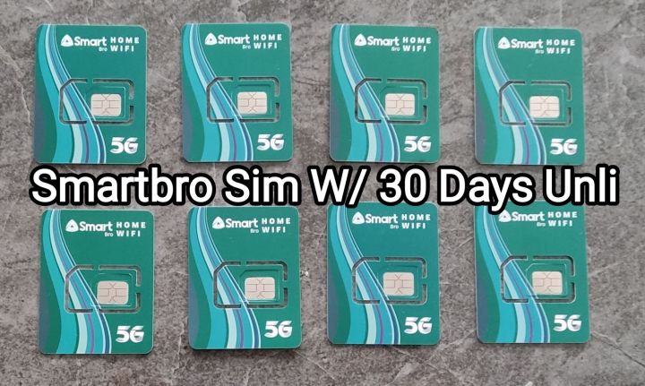 Smartbro Sim w/ 15 days Unli Included-cod | Lazada PH