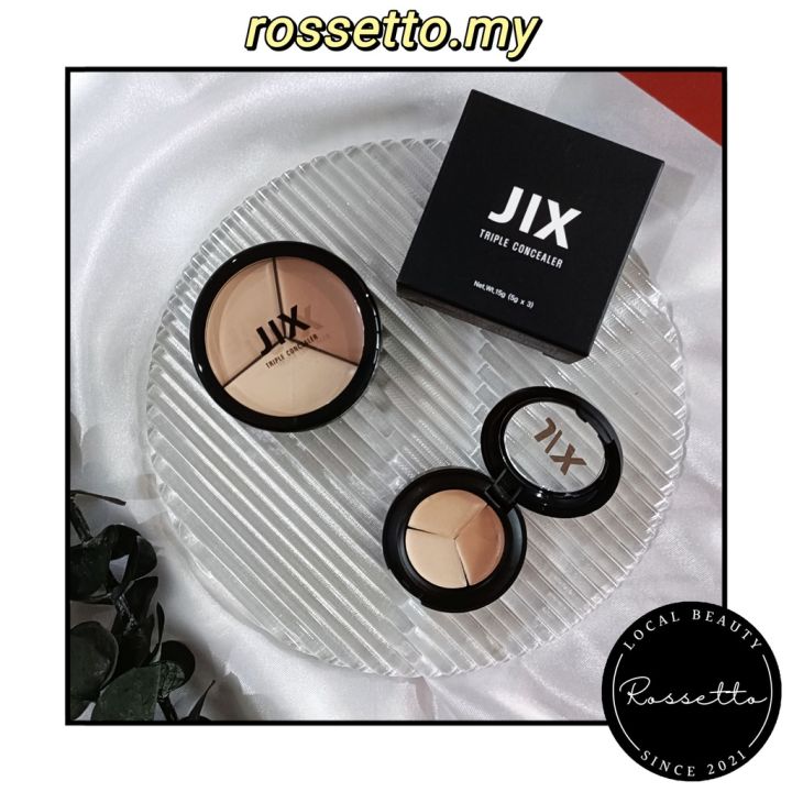 JX Triple Concealer Sub-packing Repacked Trial JX三色遮瑕膏 | Lazada