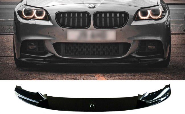 BMW F10 M sport performance front bumper lip skirt splitter diffuser ...