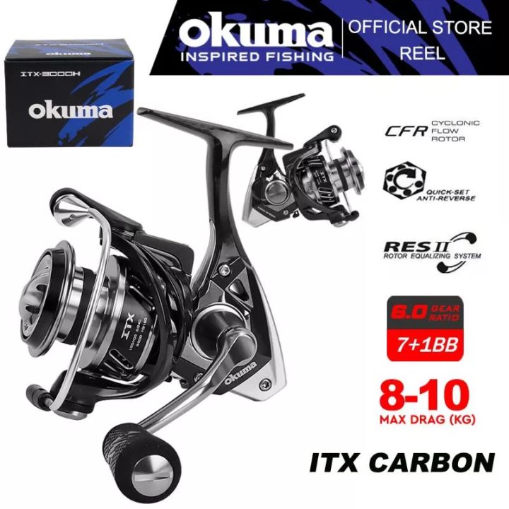 OKUMA ITX SPINNING REEL | Lazada PH