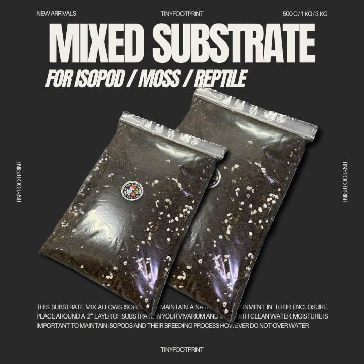 Mixed substrate for isopod / moss / reptile | Lazada