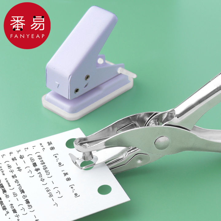 Manual Binding Punch Machine Handheld Ring Hole Punch for Notebook ...