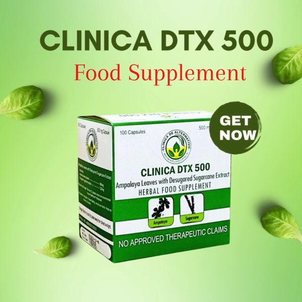 Clinica DTX 500 herbal food supplement 1box (100 capsules) | Lazada PH
