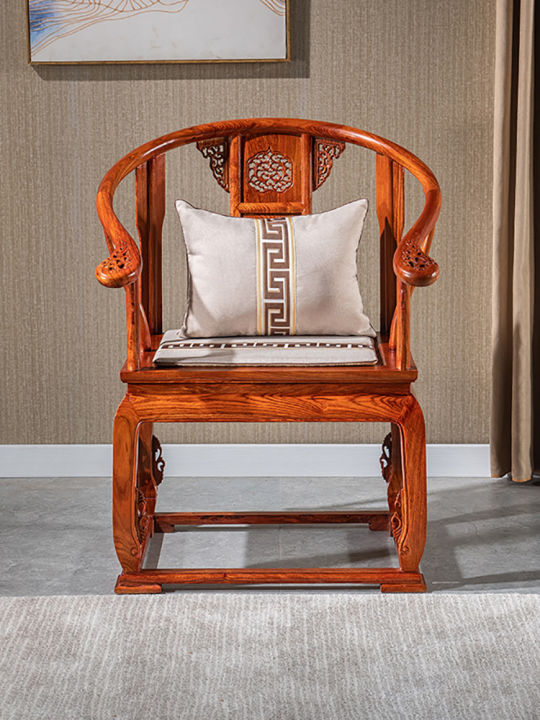 Red Sandalwood Palace Chair Chinese Style Solid Wood Hua Li Wood Master ...