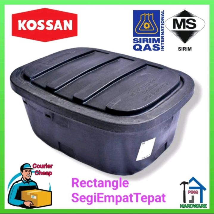 Kossan Poly Tank (Rectangle) 30 Gallon to 100 Gallon | Lazada