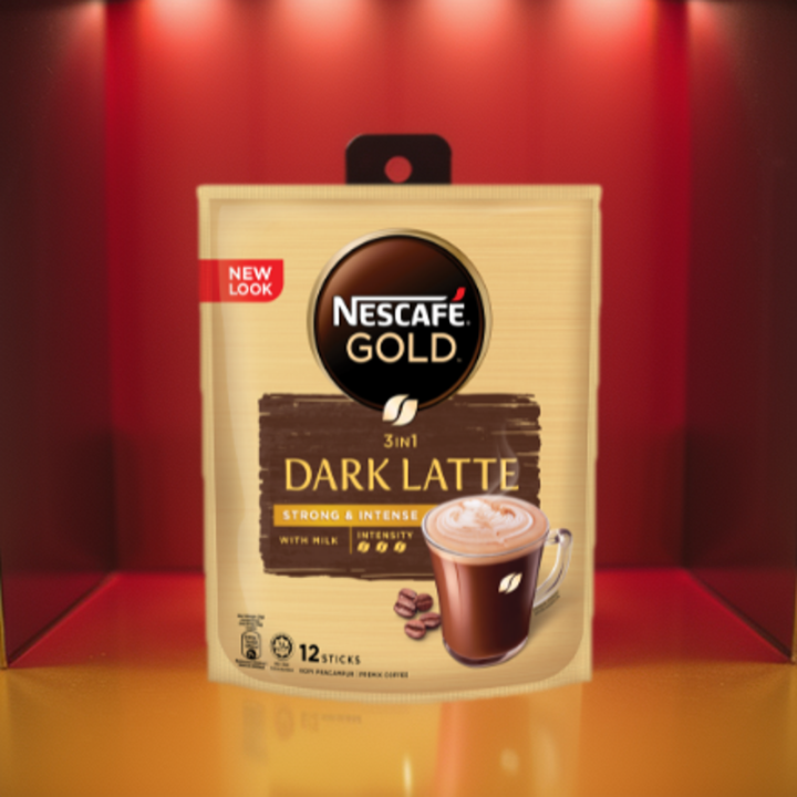 NESCAFÉ Gold Dark Latte 34g x 12s | Lazada