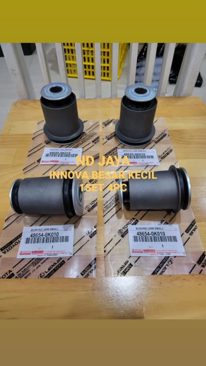 BUSHING LOW ARM BESAR KECIL 1SET 4PC INNOVA HILUX BOS ARM SET INNOVA ...