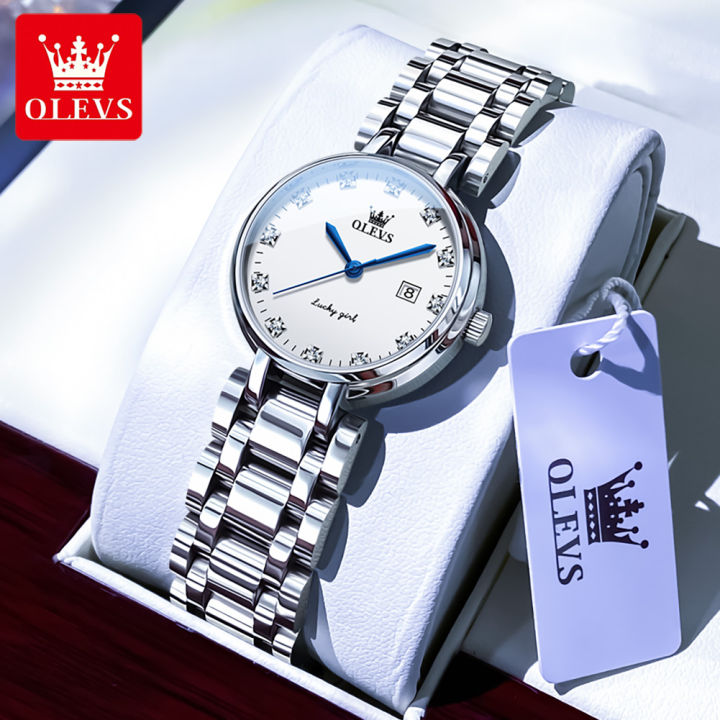 OLEVS Women's Watch Waterproof 2025 Original Fashion Elegant Luxurious ...