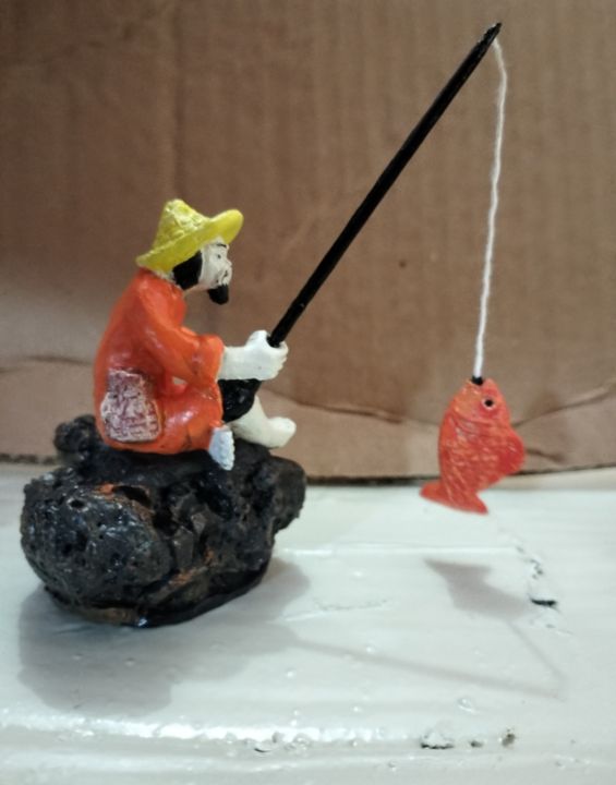 Miniature Figure orang mancing/bonsai/aquascape | Lazada Indonesia