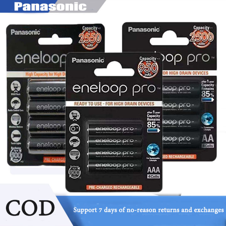 Panasonic Eneloop Pro Original Rechargeable Battery 1 2v Aa Ni Mh