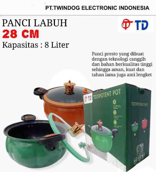 PANCI PRESTO MODEL LABU BESAR KAPASITAS 8LITER | Lazada Indonesia