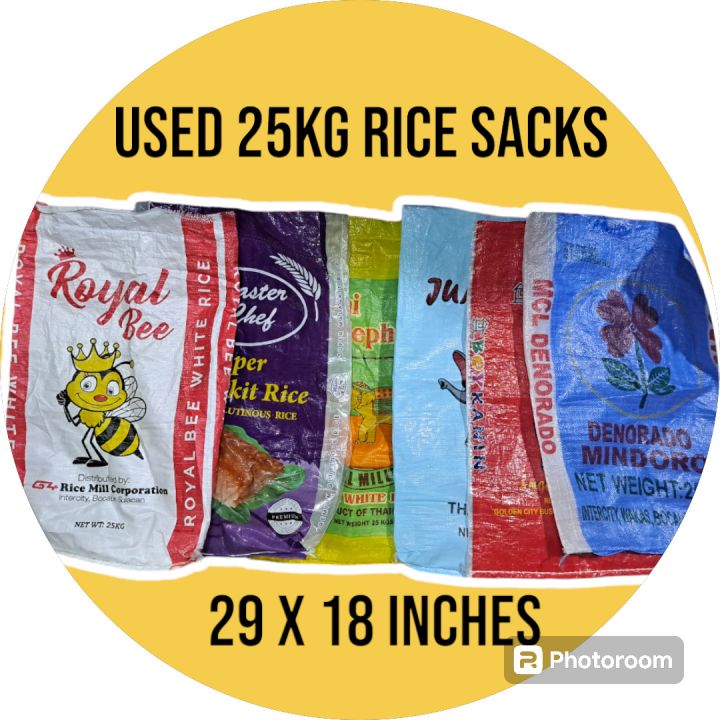 USED SACKS/ GAMIT NA SAKO/ GARBAGE BAG 10pcs per tie | Lazada PH
