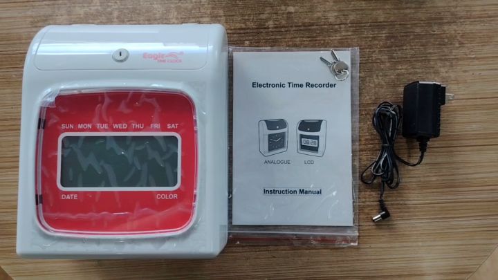 DTR Card Bundy clock,Bundy clock Time Attendance Recorder Machine ...