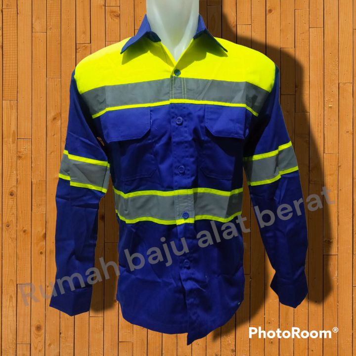 kemeja kerja pria lengan panjang / baju kerja pria / kemeja scotlet ...